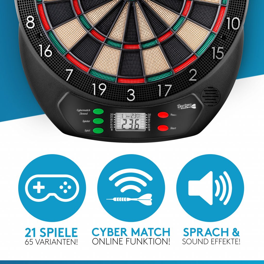 Elektronische Dartscheibe - DartPro - LAJD Concept GmbH